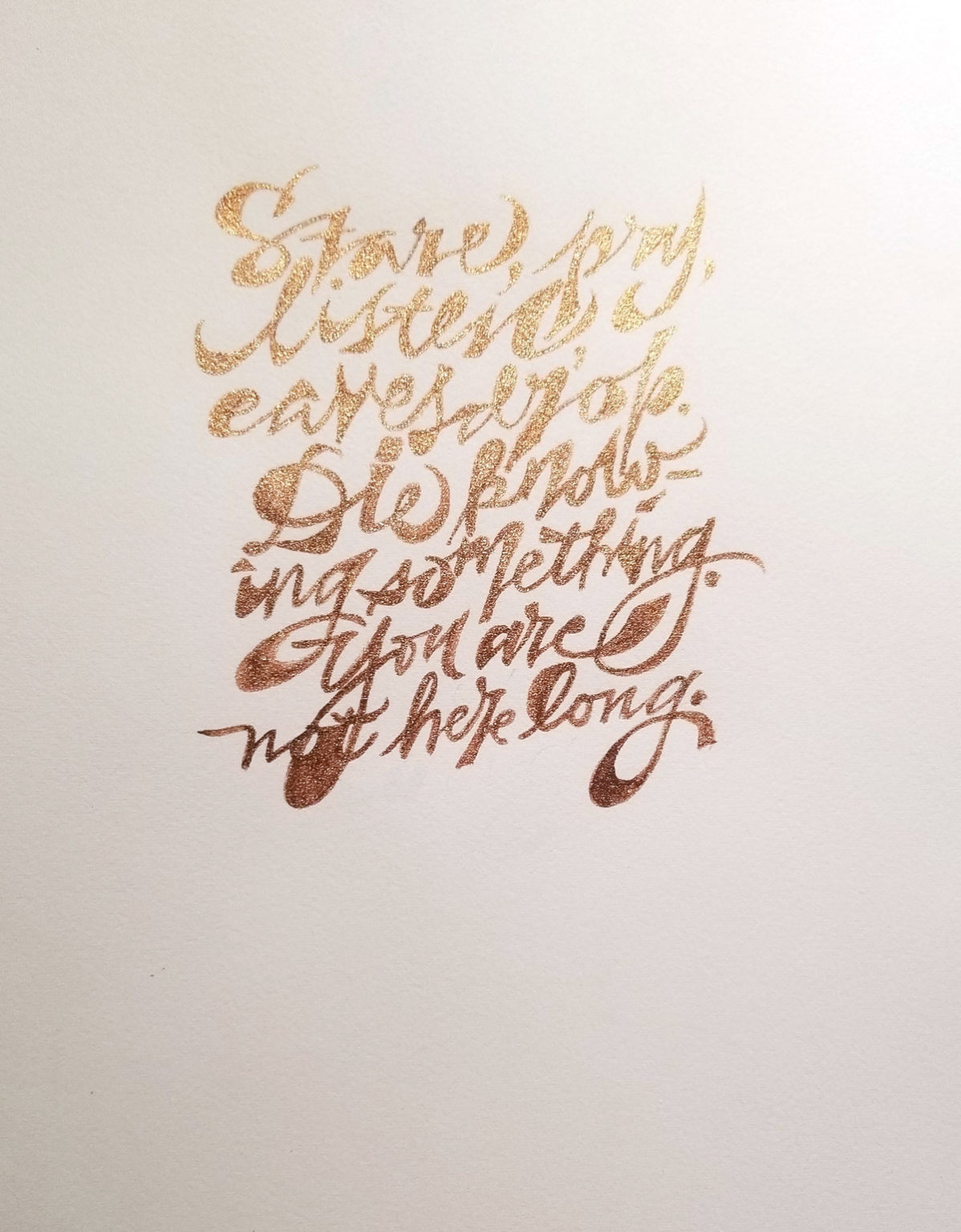 Workshop with Mike Gold | Painting Speech