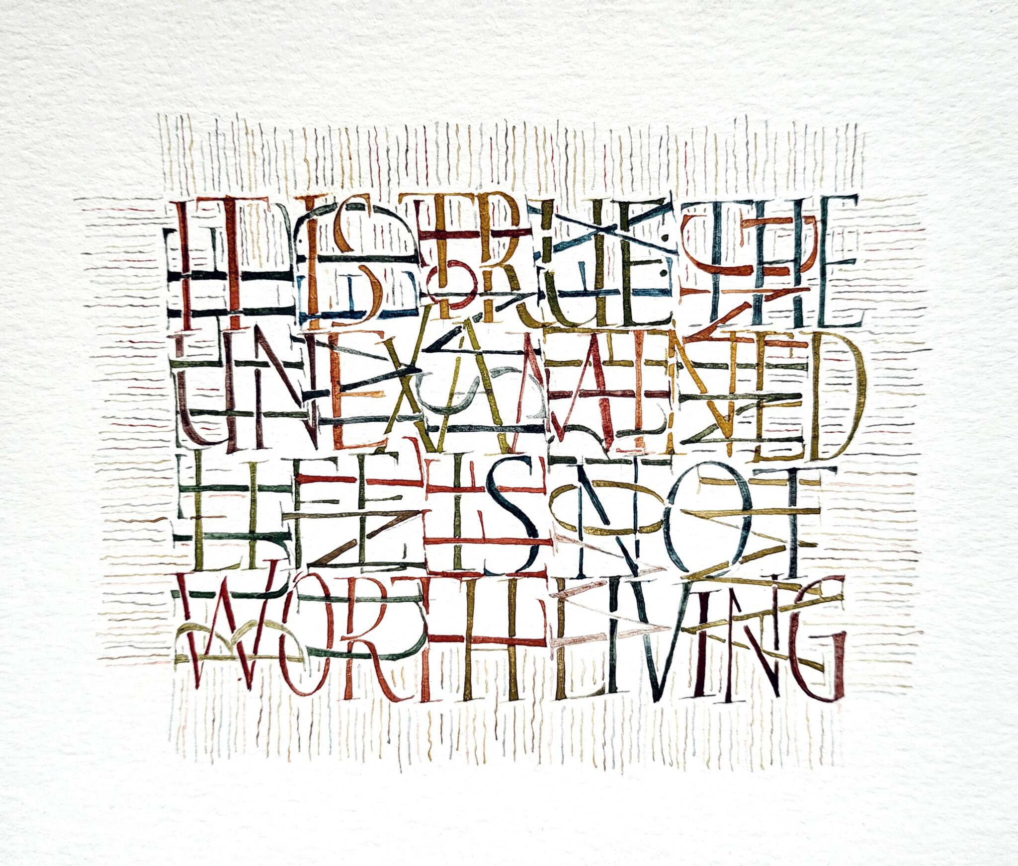 #Painting Speech | Calligraphy and book arts in the studio of Beth Lee ...