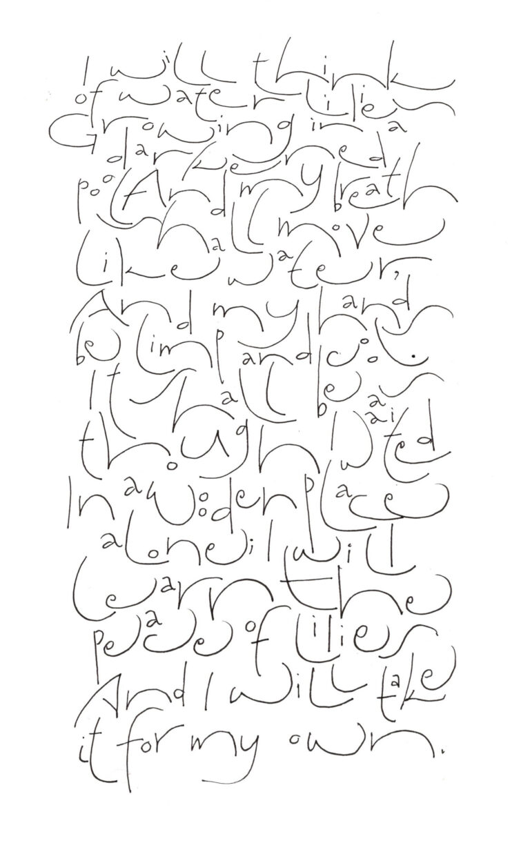 lettering | Painting Speech