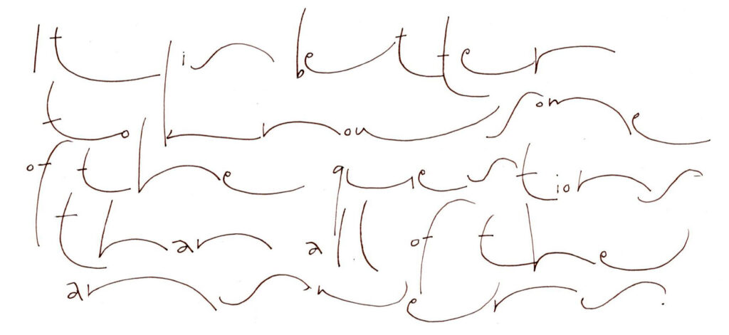 lettering | Painting Speech