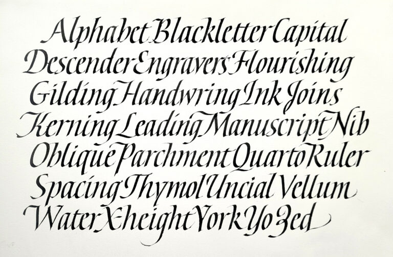 lettering | Painting Speech