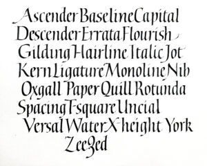 lettering | Painting Speech
